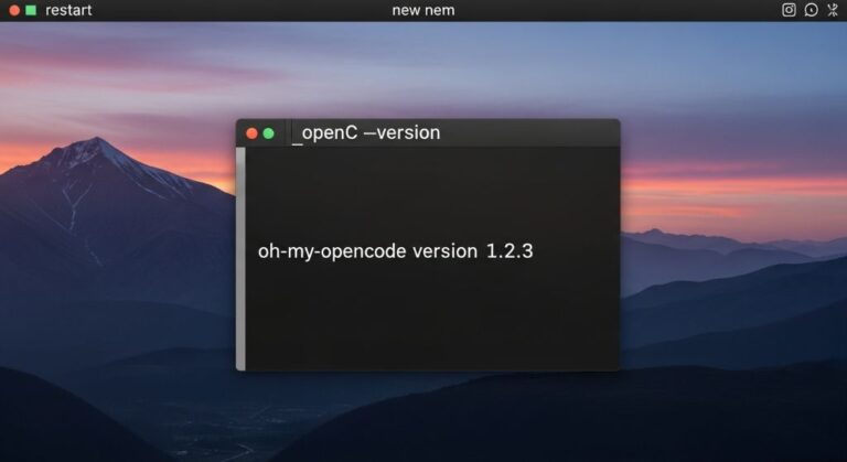 oh-my-opencode 설치 및 사용방법 - ci2u.com